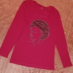 Tops | Express Your Self Tee Long Sleeve | Poshmark